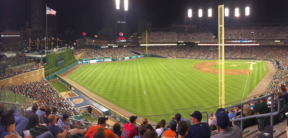 Pre-season Game #01 - Los Angeles Angels at the Detroit Tigers ...